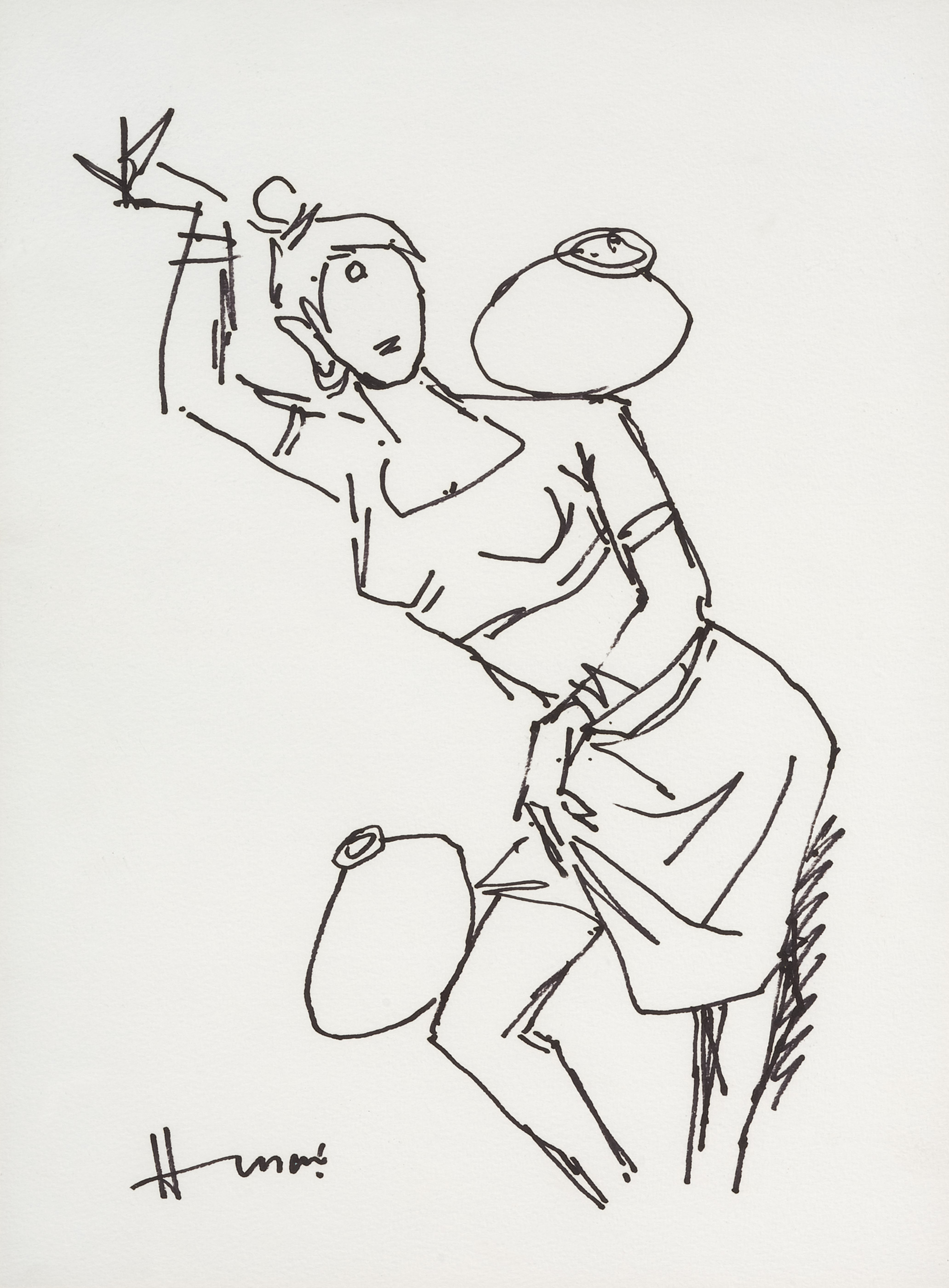 Winter Auction 2009 -Dec 9-10, 2009 -Lot 81 -M F Husain