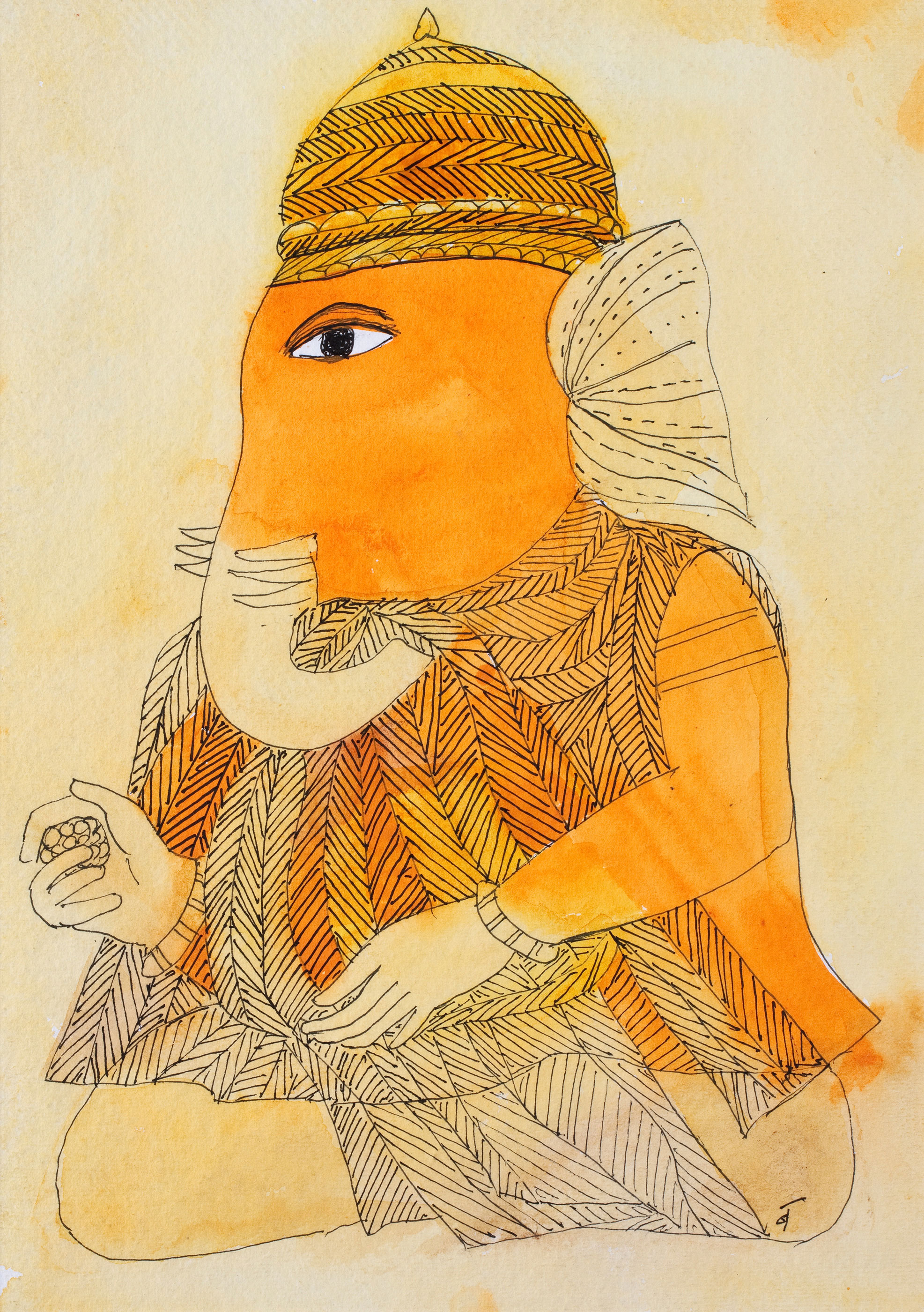 Autumn Art Auction -Sep 19-20, 2012 -Lot 38 -Badri Narayan