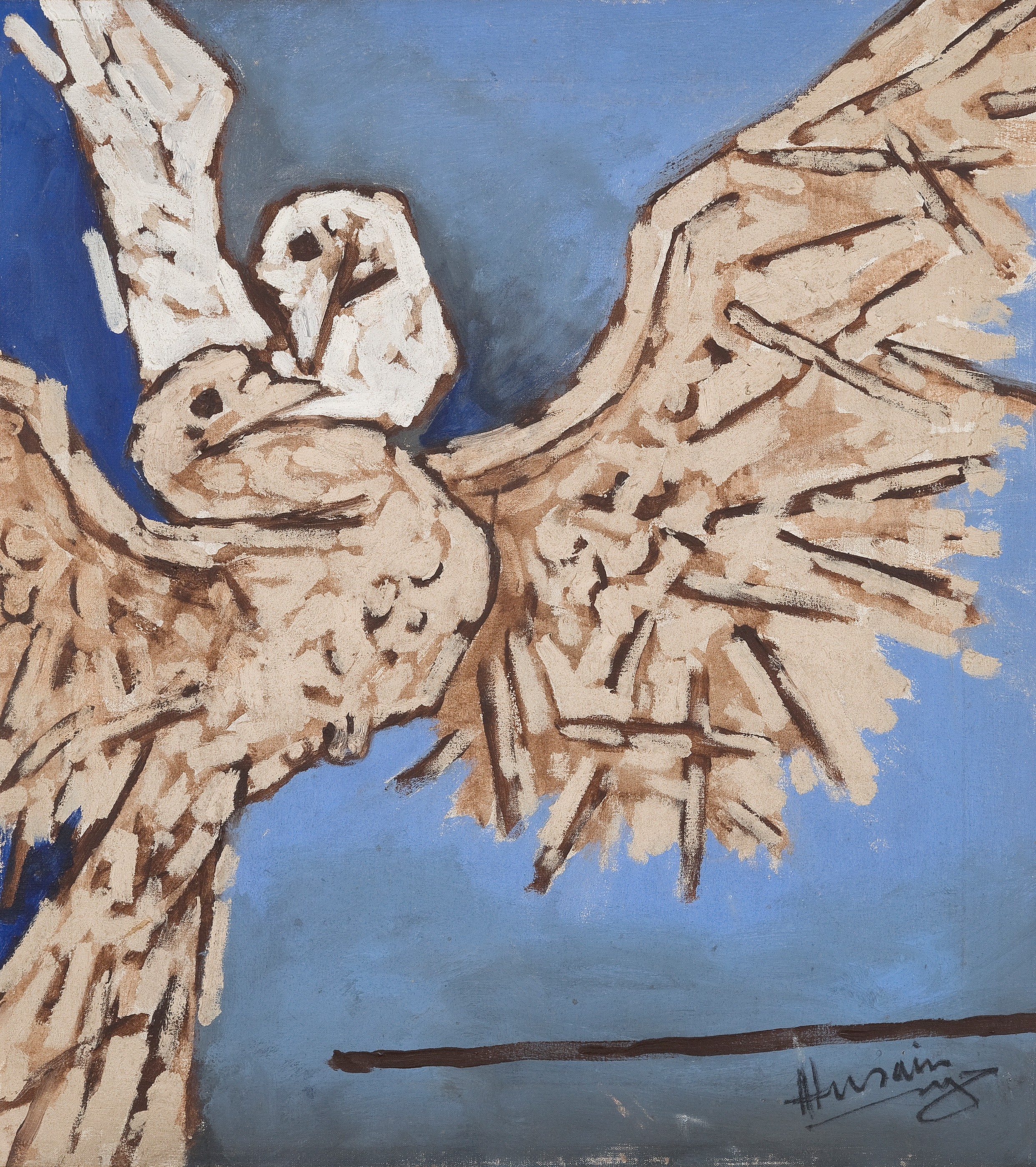 Summer Online Auction -Jun 18-19, 2014 -Lot 77 -M F Husain