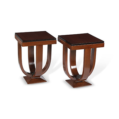 A PAIR OF ART DECO SIDE TABLES @ | StoryLTD