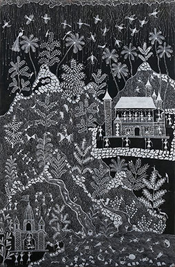 RAJESH LAXMAN MORE - UNTITLED (WARLI PAINTING) @ | StoryLTD