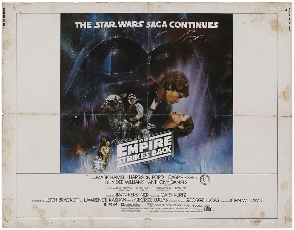 Empire Strikes Back Poster Origineel Star Wars: The Empire Strikes