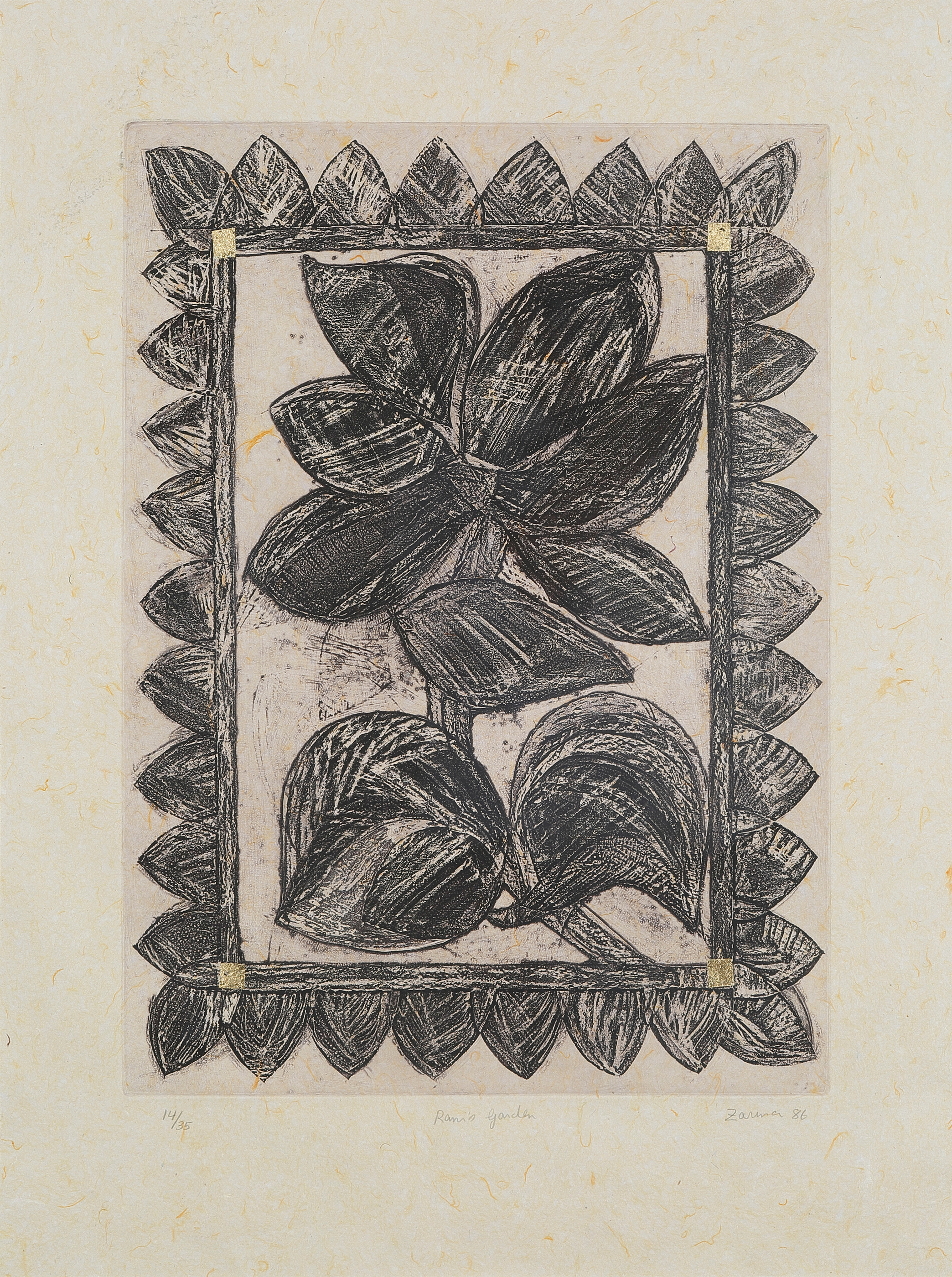 Works On Paper Online Auction -Mar 18-19, 2015 -Lot 3 -Zarina Hashmi