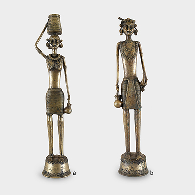 BANNU RAM BAIDH - Tribal couple (Dhokra Art) @ | StoryLTD