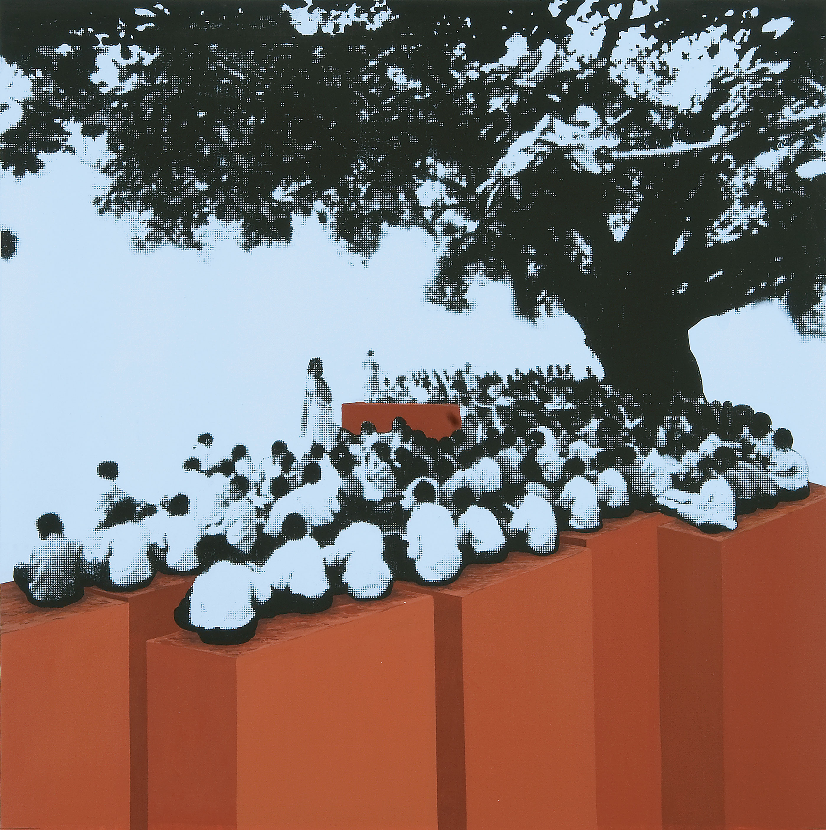 Exhibitions - Details - Saffronart :: Sunoj D. : We Proudly Plant Trees ...