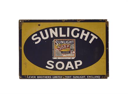 SUNLIGHT SOAP ENAMEL SIGNBOARD @ | StoryLTD