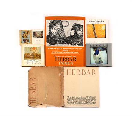 HEBBAR AND BENDRE: 6 BOOKS AND 1 GERMAN POSTER - @ | StoryLTD