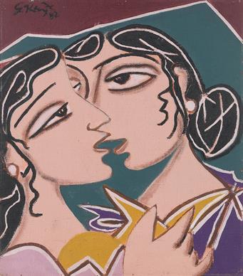 GEORGE KEYT - Untitled @ | StoryLTD