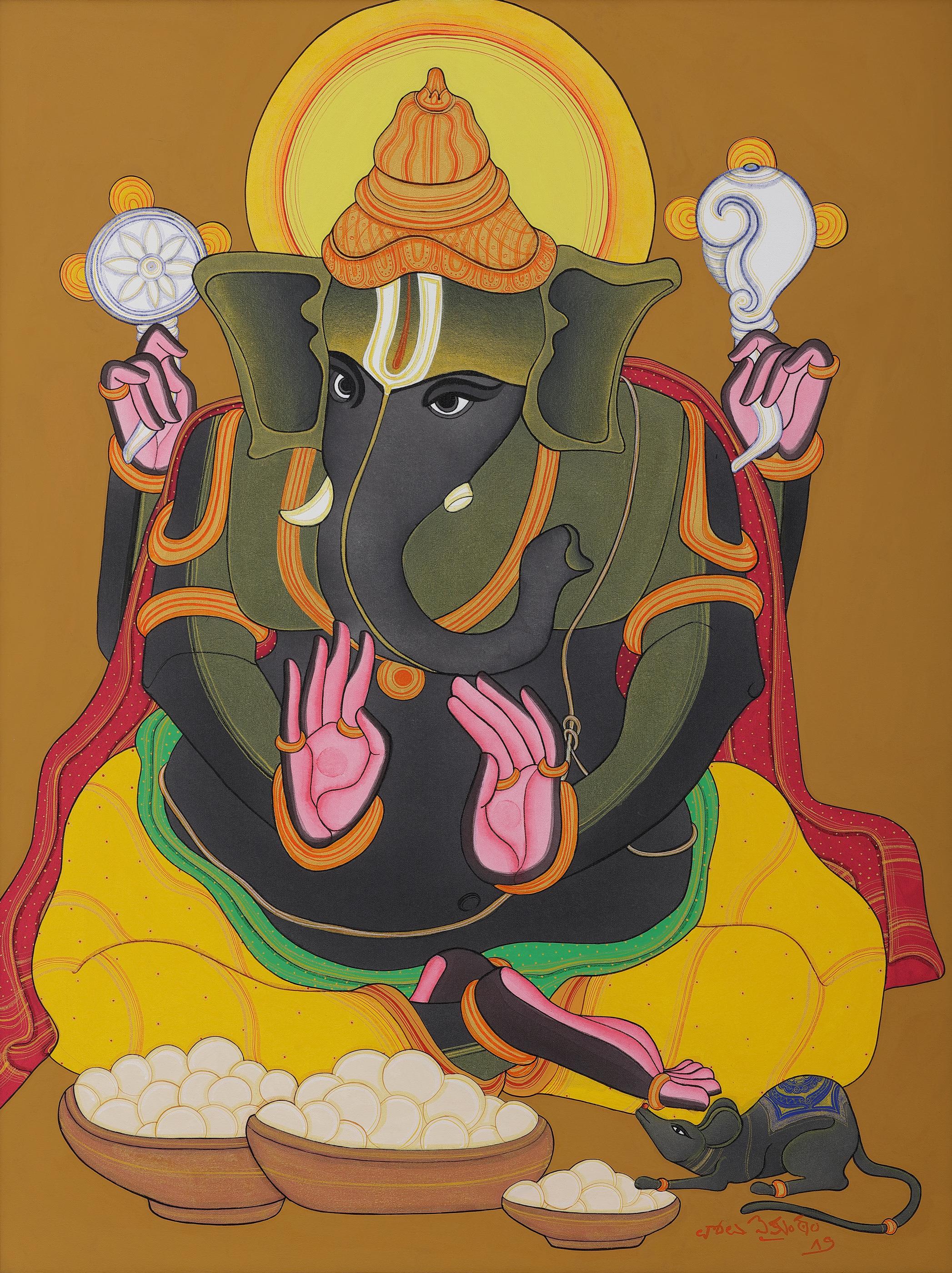 Modern Indian Art -Oct-13, 2021 -Lot 23 -Thota Vaikuntam
