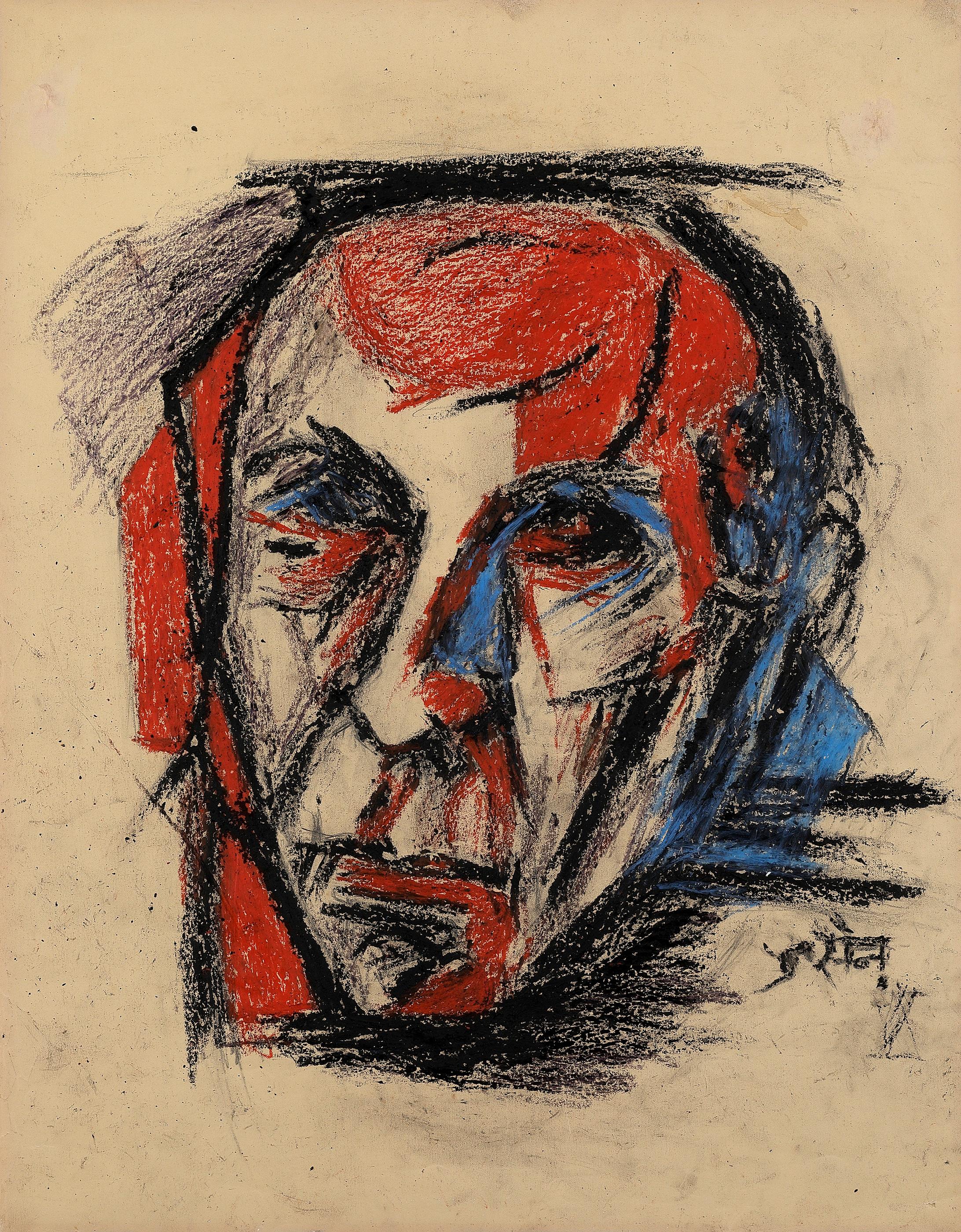 Spring Online Auction -Mar 11-12, 2021 -Lot 60 -M F Husain