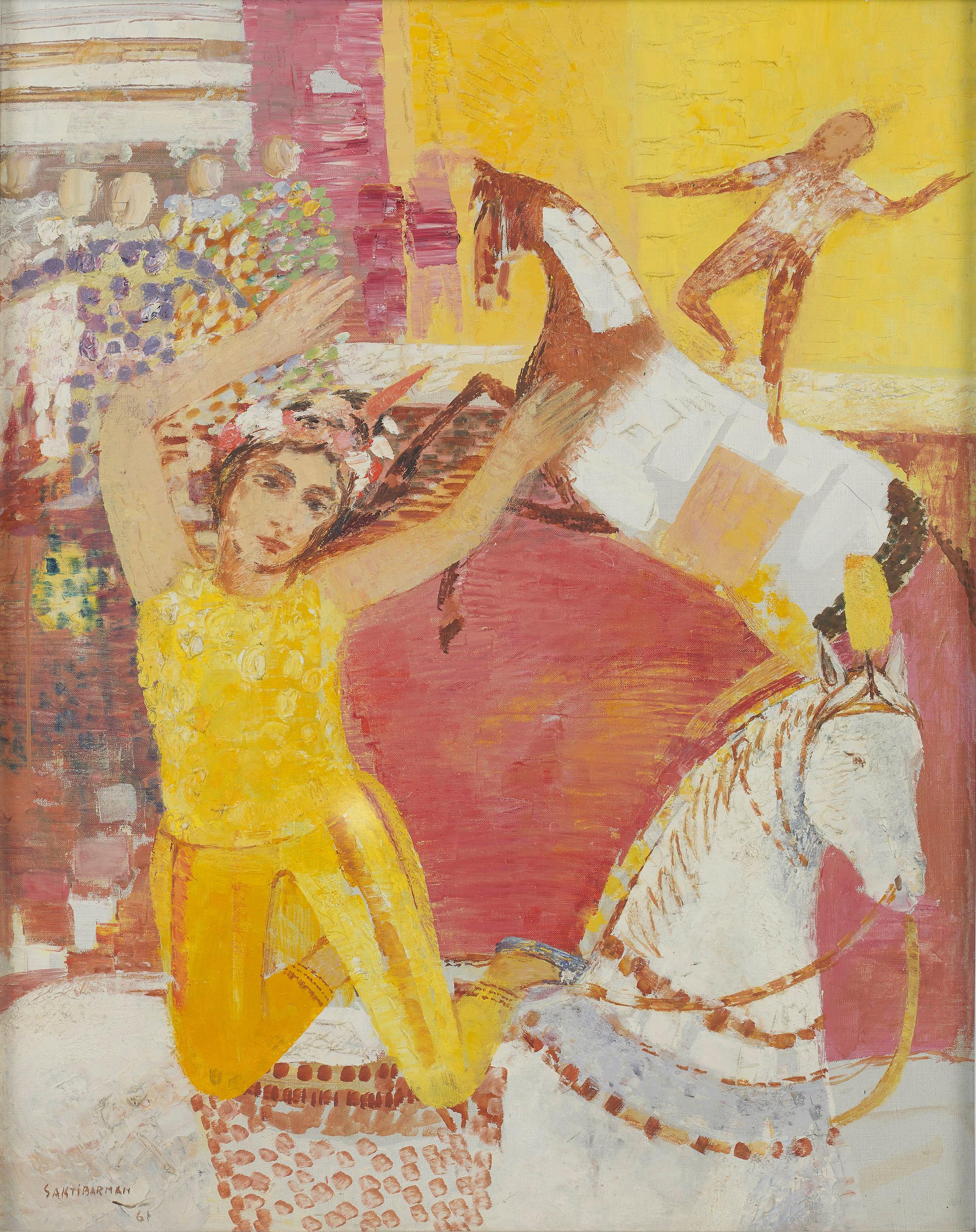 Summer Online Auction -Jun 24-25, 2020 -Lot 76 -Sakti Burman