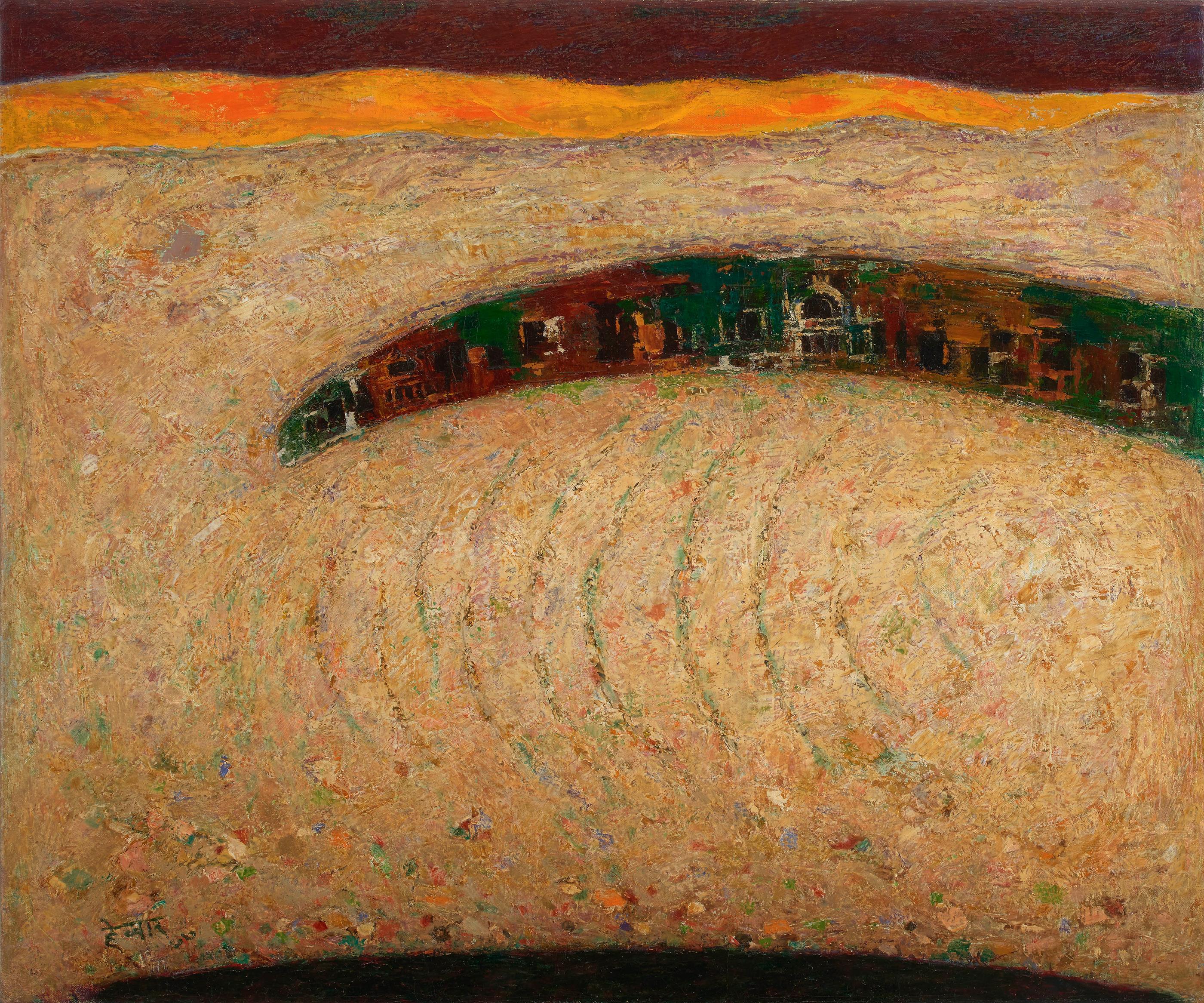 Spring Live Auction | Modern Indian Art -Mar-11, 2021 -Lot 48 -K K Hebbar