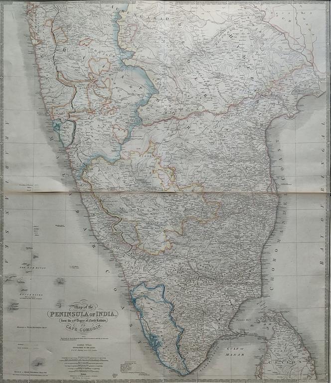 Indian Peninsula Map