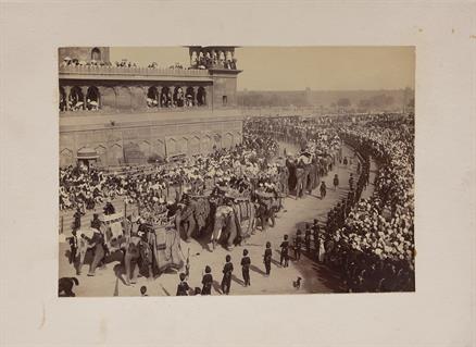 UNKNOWN PHOTOGRAPHER - Durbar Procession: Showing Sikh Rulers and ...