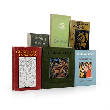 Multiple Authors - SET OF SIX BOOKS ON GEORGE KEYT @ | StoryLTD