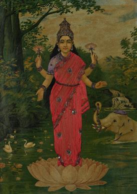 THE RAVI VARMA PRESS - Laxmi @ | StoryLTD