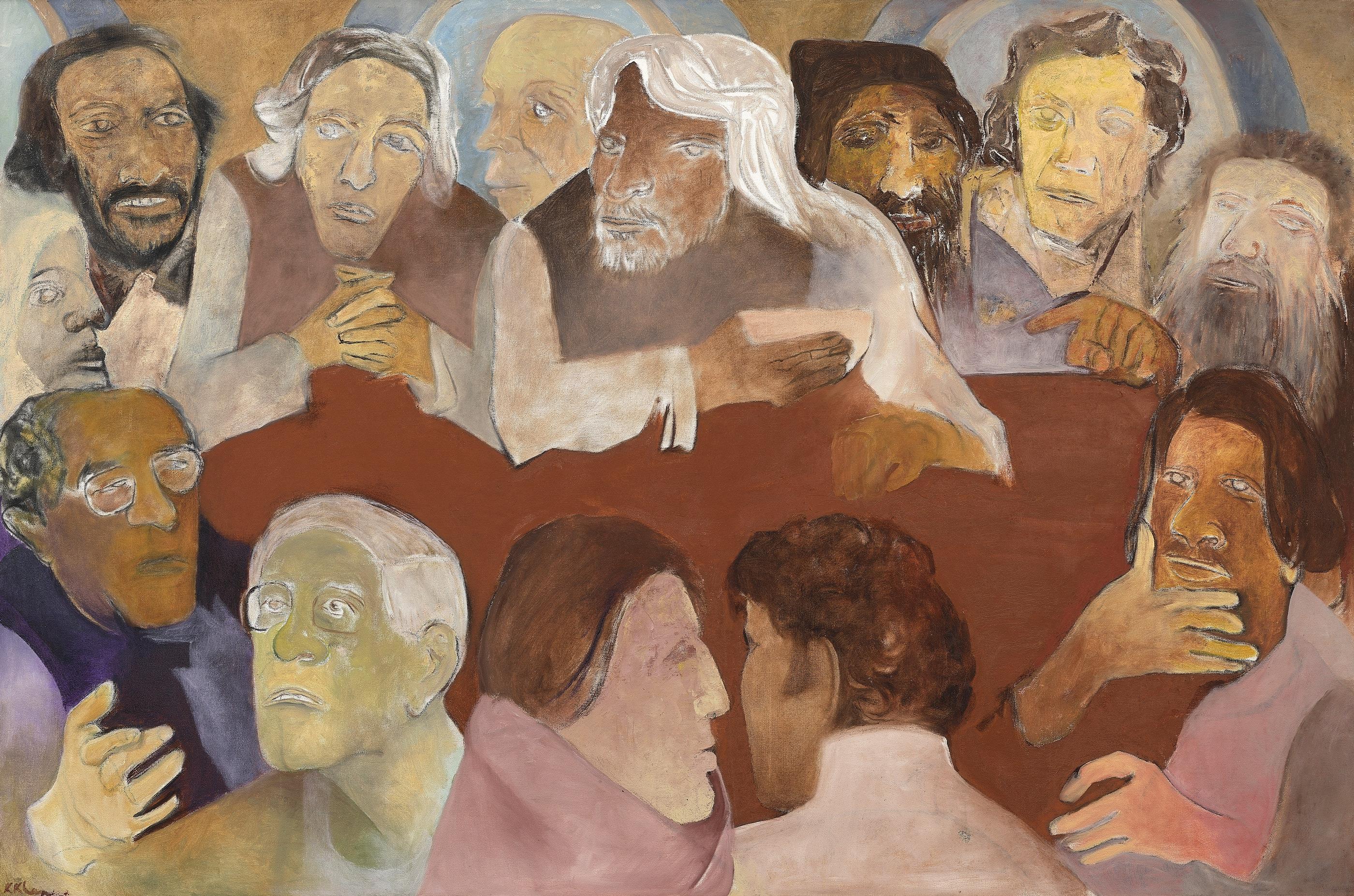 Exhibitions - Details - Saffronart :: Krishen Khanna : The Last Bite 2005