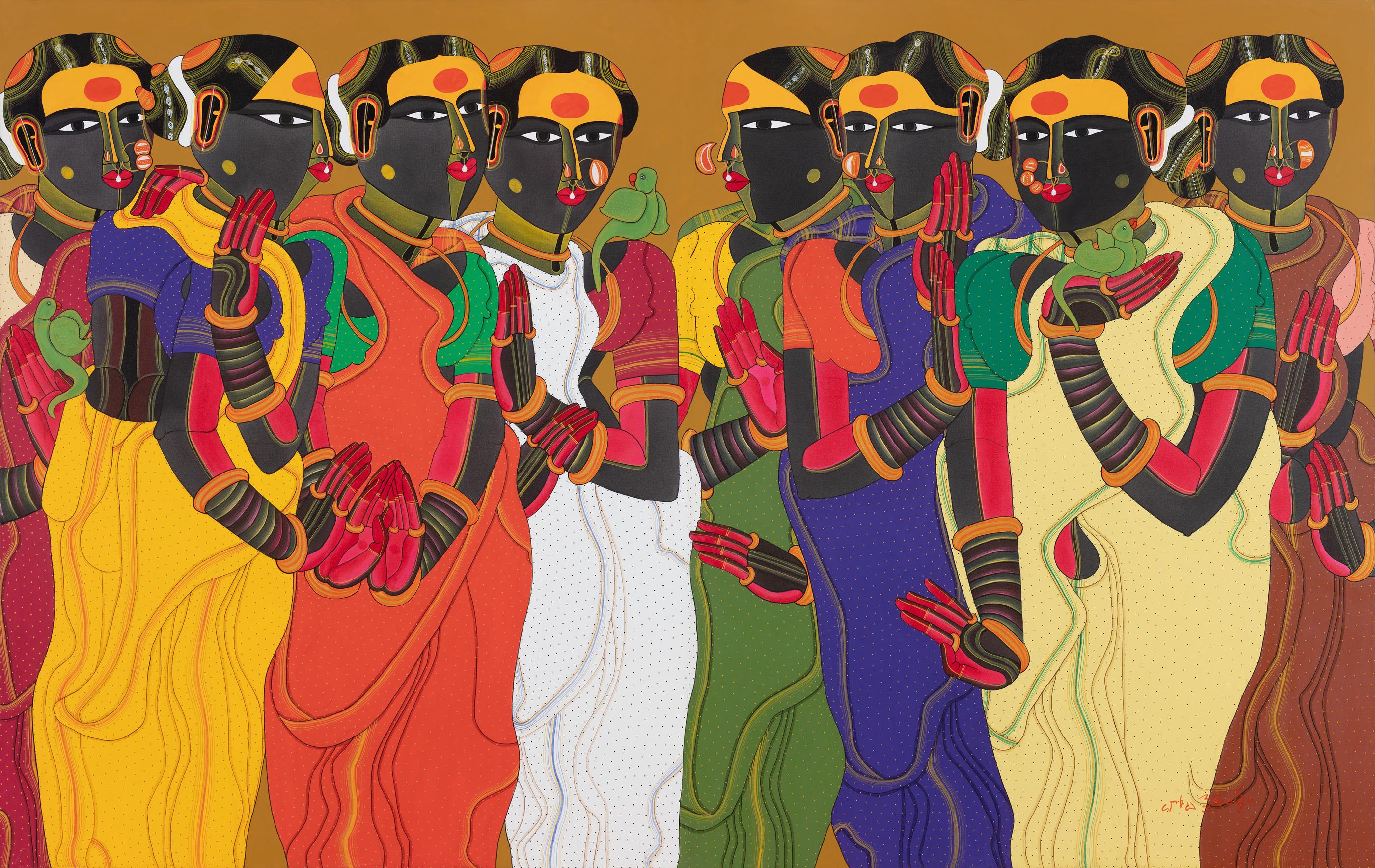 Exhibitions - Details - Saffronart :: Thota Vaikuntam : Untitled