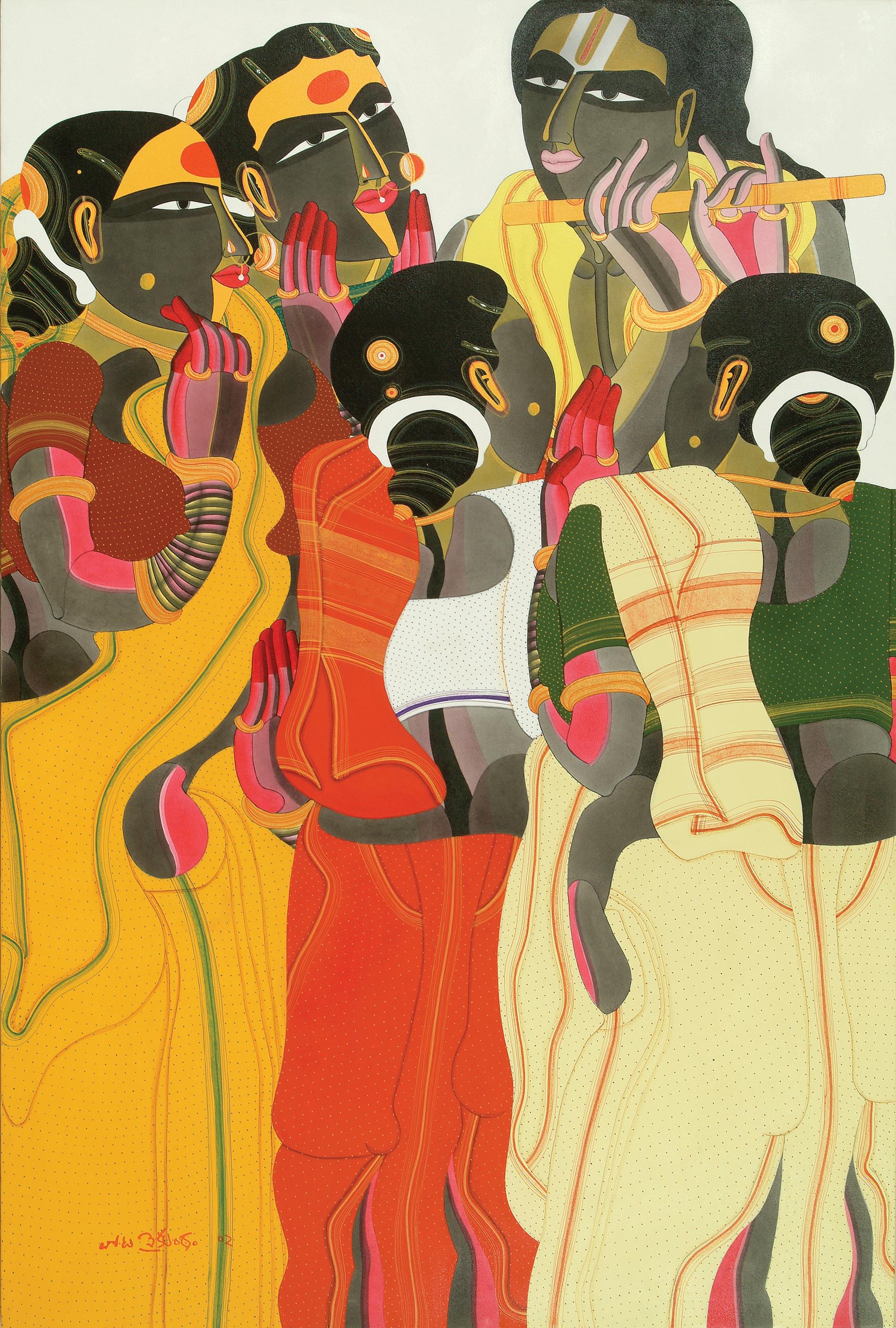 Exhibitions - Details - Saffronart :: Thota Vaikuntam : Untitled 2007
