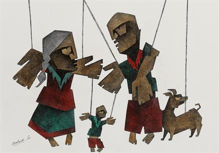 ASHOK BHOWMICK - Untitled @ | StoryLTD