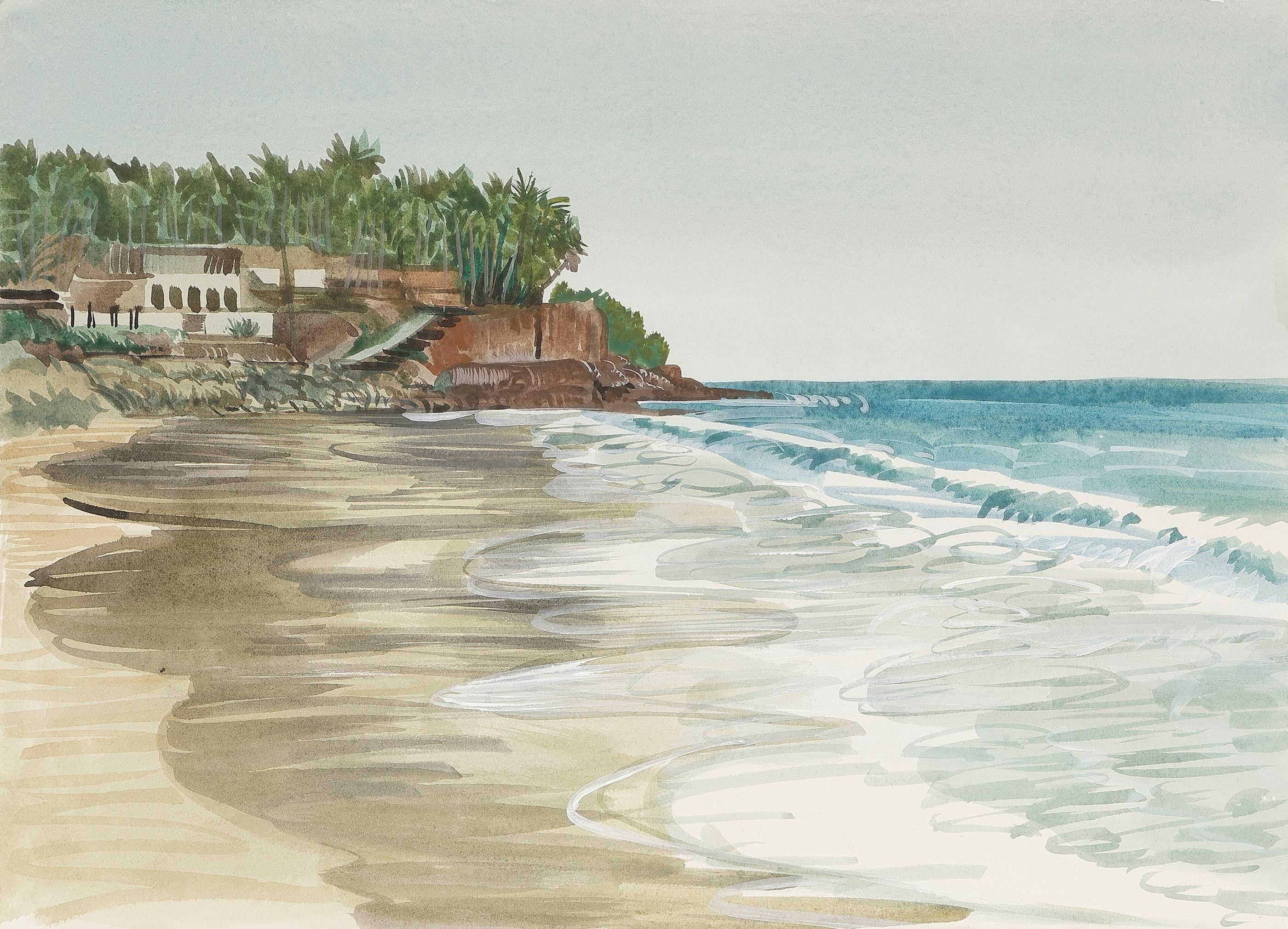 Exhibitions - Details - Saffronart :: Shibu Natesan : Edava Beach ...
