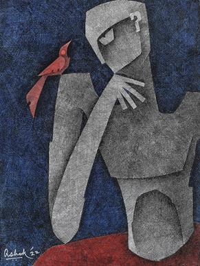 ASHOK BHOWMICK - Untitled @ | StoryLTD