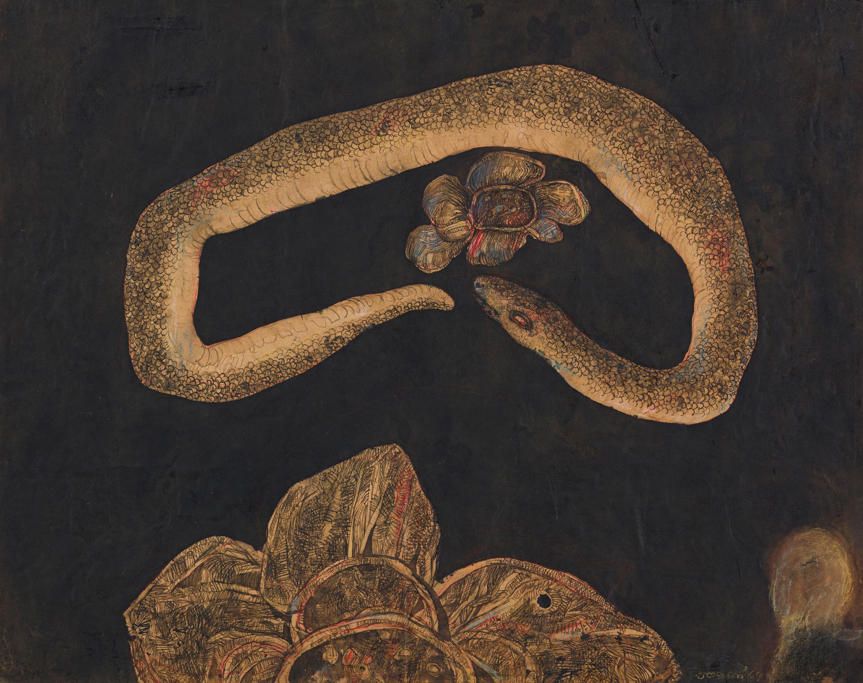 Evening Sale: Modern Art -Sep-16, 2023 -Lot 62 -Jogen Chowdhury