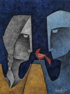 ASHOK BHOWMICK - Untitled @ | StoryLTD