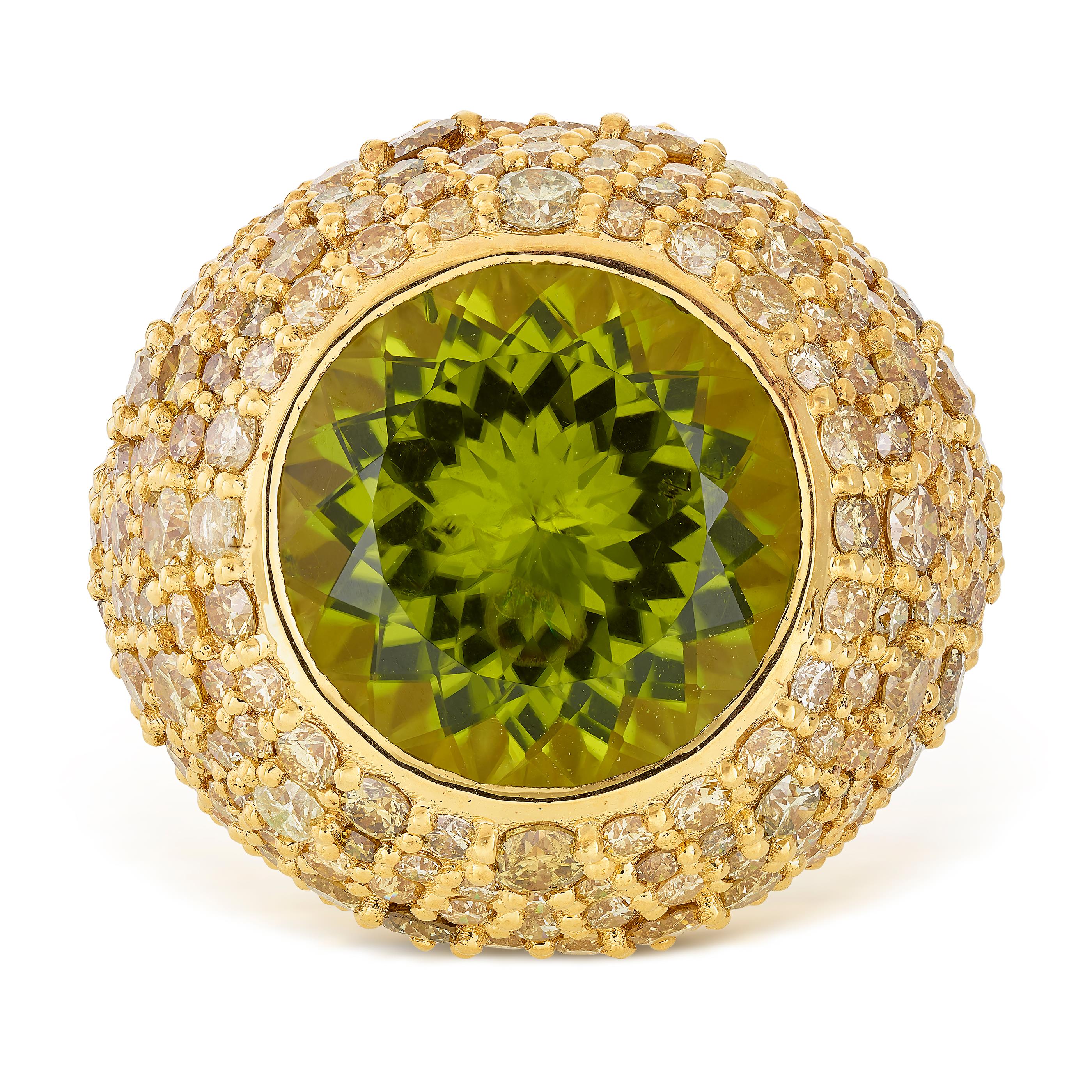Fine Jewels And Silver -Oct 25-26, 2023 -Lot 31 -PERIDOT AND COLOURED ...