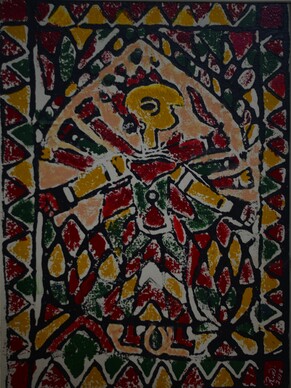 Ratnesh Dubey - Madhubani Durga @ Ratnesh Dubey | StoryLTD