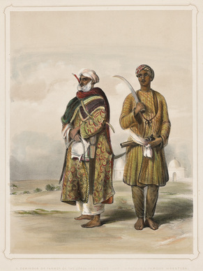 EMILY EDEN - A Zemindar or farmer of the upper provinces and a Puthan ...