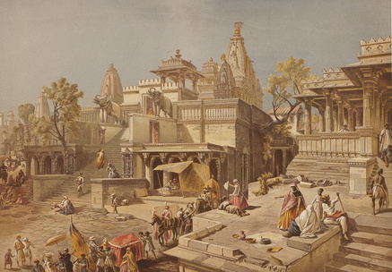 WILLIAM SIMPSON - The Temple of Juggernauth, Oodeypore @ | StoryLTD