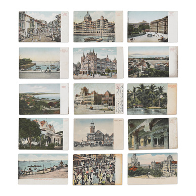 MULTIPLE ARTISTS - Set of 81 Postcards on Bombay @ | StoryLTD